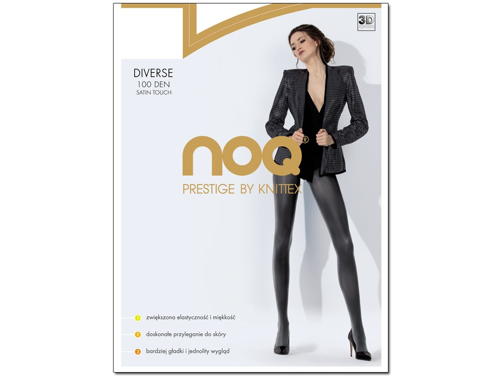 Opaque shiny tights 100 den